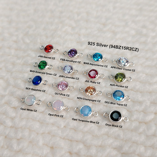 GF4BZ15R2CZ / 94BZ15R2CZ 4mm Connector With Cubic Zirconia Gold Filled – 14KGF.COM