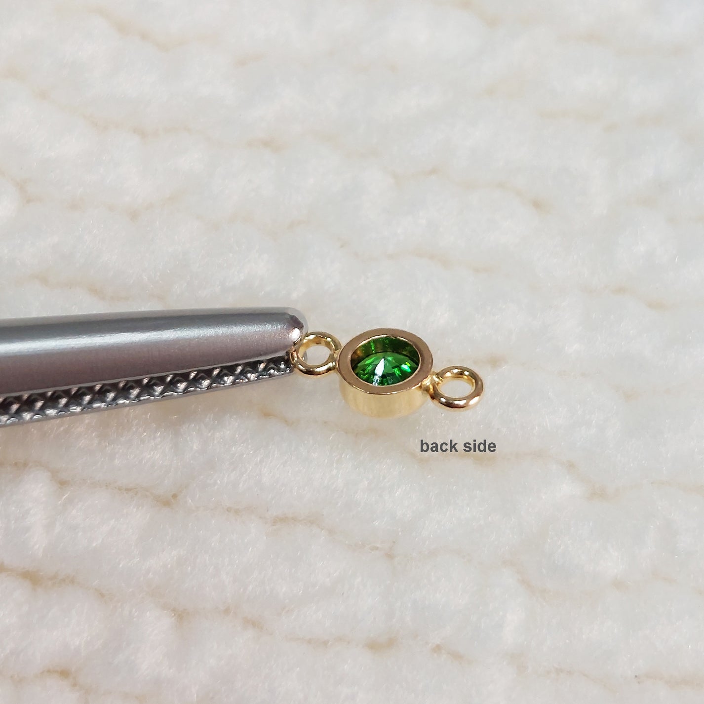 GF3BZR2 / 93BZR2 3mm Connector With Cubic Zirconia Gold Filled (14KGF) – 14KGF.COM